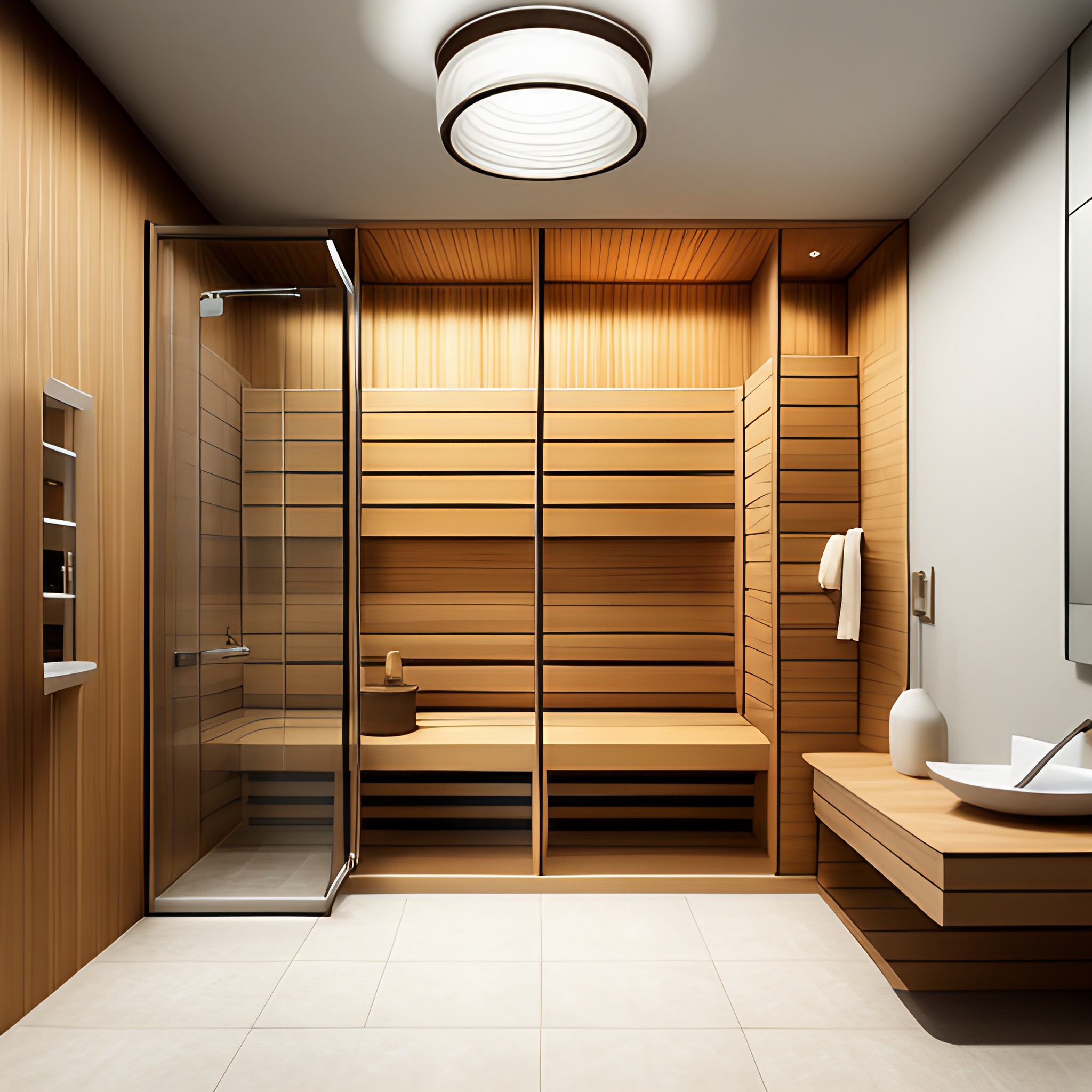 23 Modern Sauna In Bathroom Ideas With Pictures