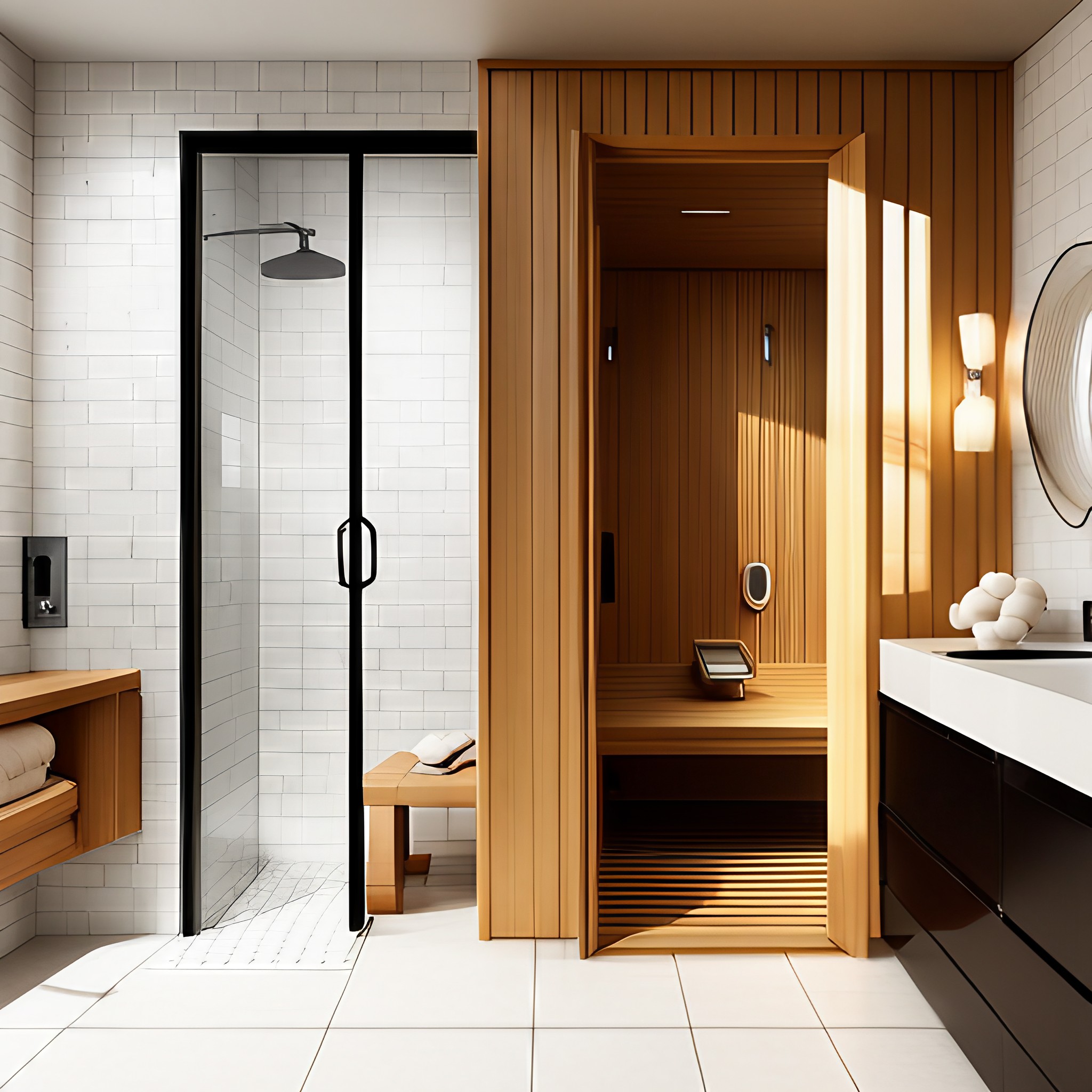 23 Modern Sauna In Bathroom Ideas With Pictures