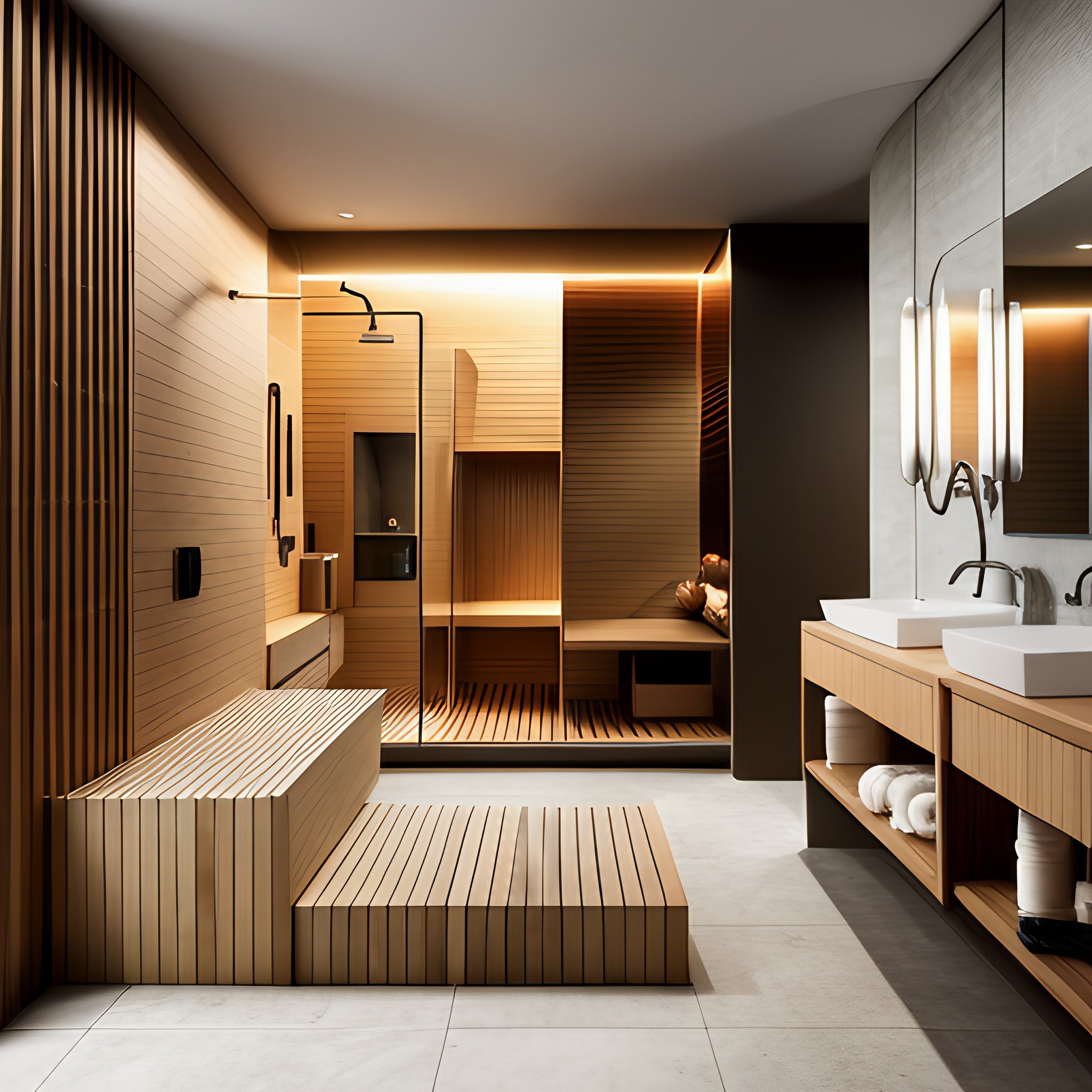 23 Modern Sauna In Bathroom Ideas With Pictures